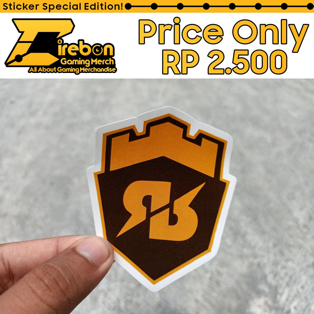 Jual Sticker Stiker Req Regum Queon Kingdom Rrq Kingdom | Shopee Indonesia