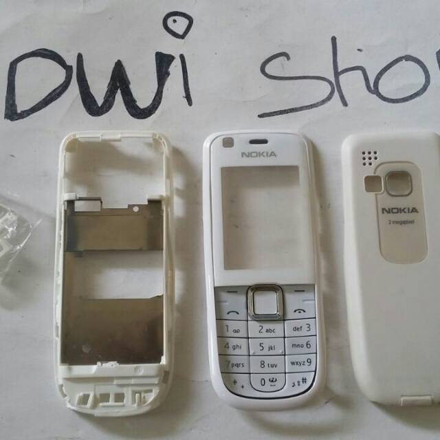Jual Casing fullset nokia 3120 putih classic | Shopee Indonesia