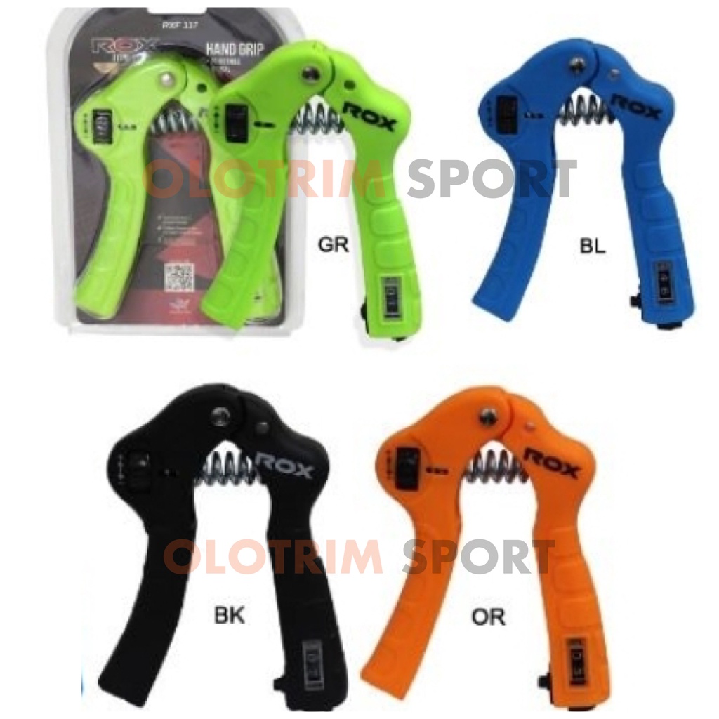 Jual Hand Grip Rox Digital RXF-337 HandGrip Adjustable Weight Original ...