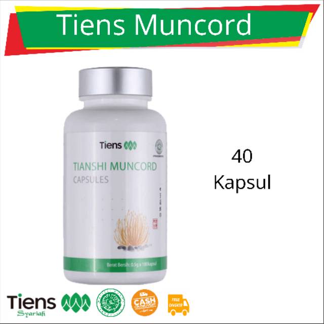 Jual TIENS MUNCORD CAPSULES Nutrisi kekebalan tubuh dan imunitas TUBUH ...