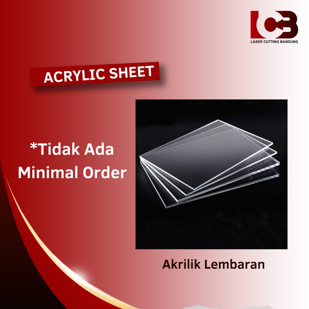 Jual Akrilik Sheet - Akrilik Lembaran (BISA COSTUM) | Shopee Indonesia
