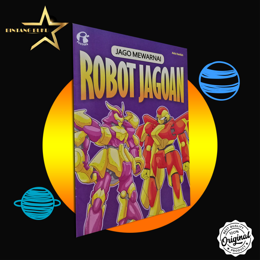 Jual BUKU MEWARNAI ANAK TK PAUD JAGO MEWARNAI ROBOT JAGOAN | Shopee Indonesia