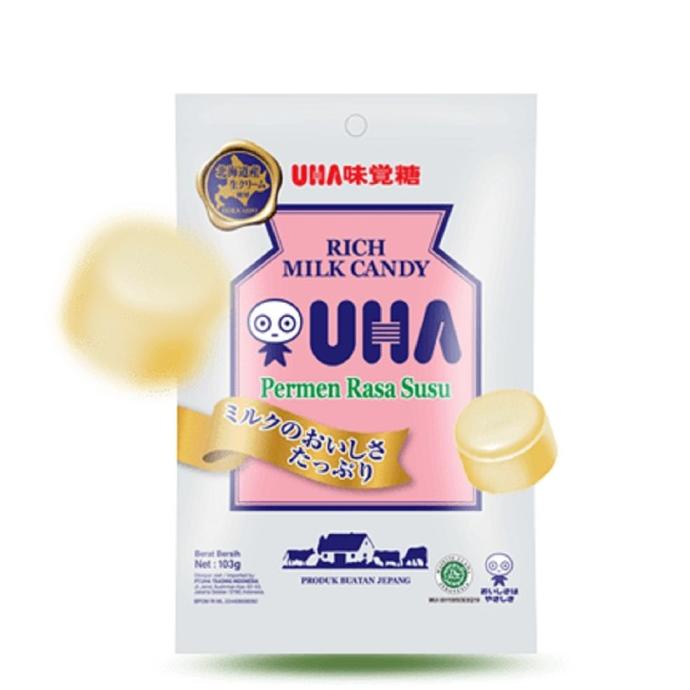 Jual Big Sale UHA Milk Candy All Variant Pack Kantong 100g - Permen Susu Aneka Rasa Big Sale ...