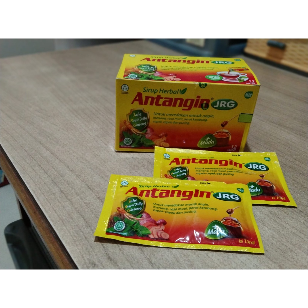 Jual Antangin Syr JRG BOX Isi 12 sachet | Shopee Indonesia