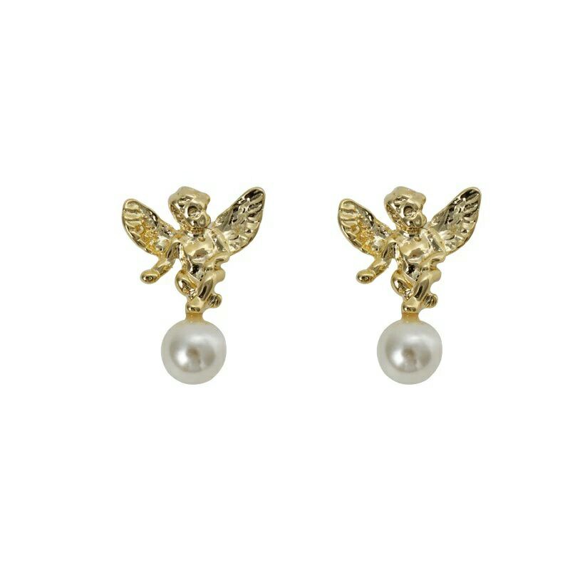 Jual 2pcs anting bentuk antik aneh unik gaya punk rock grunge | Shopee ...