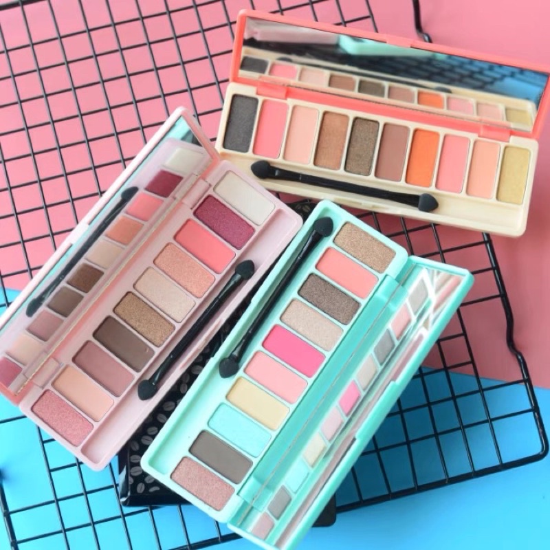 Jual Lameila Eyeshadow Palette 10 Colors Latina Candy Play Colors ...