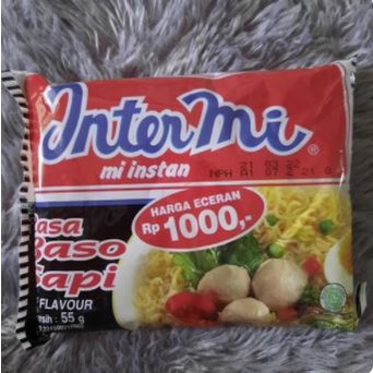 Jual Mie Intermie / Mie Intermi Rasa Baso Sapi 55g | Shopee Indonesia
