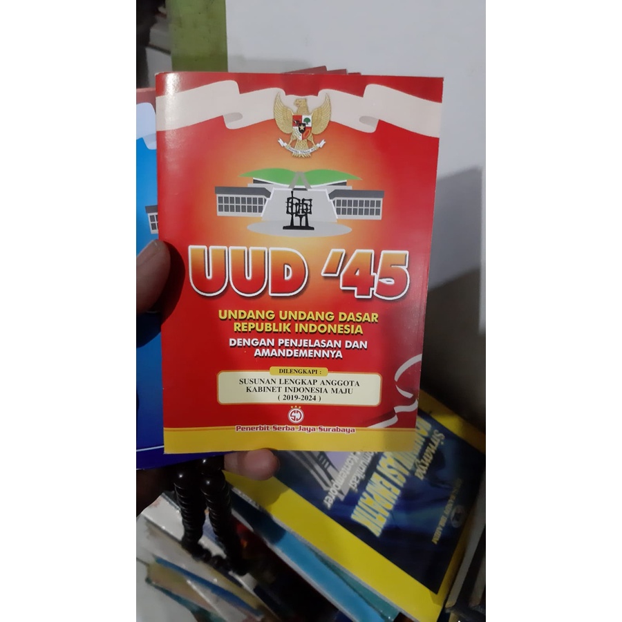 Jual UUD 45 Undang Undang Dasar RI dengan penjelasannya dan ...