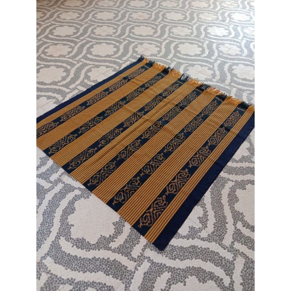 Jual kain tenun rote salur kuning | Shopee Indonesia