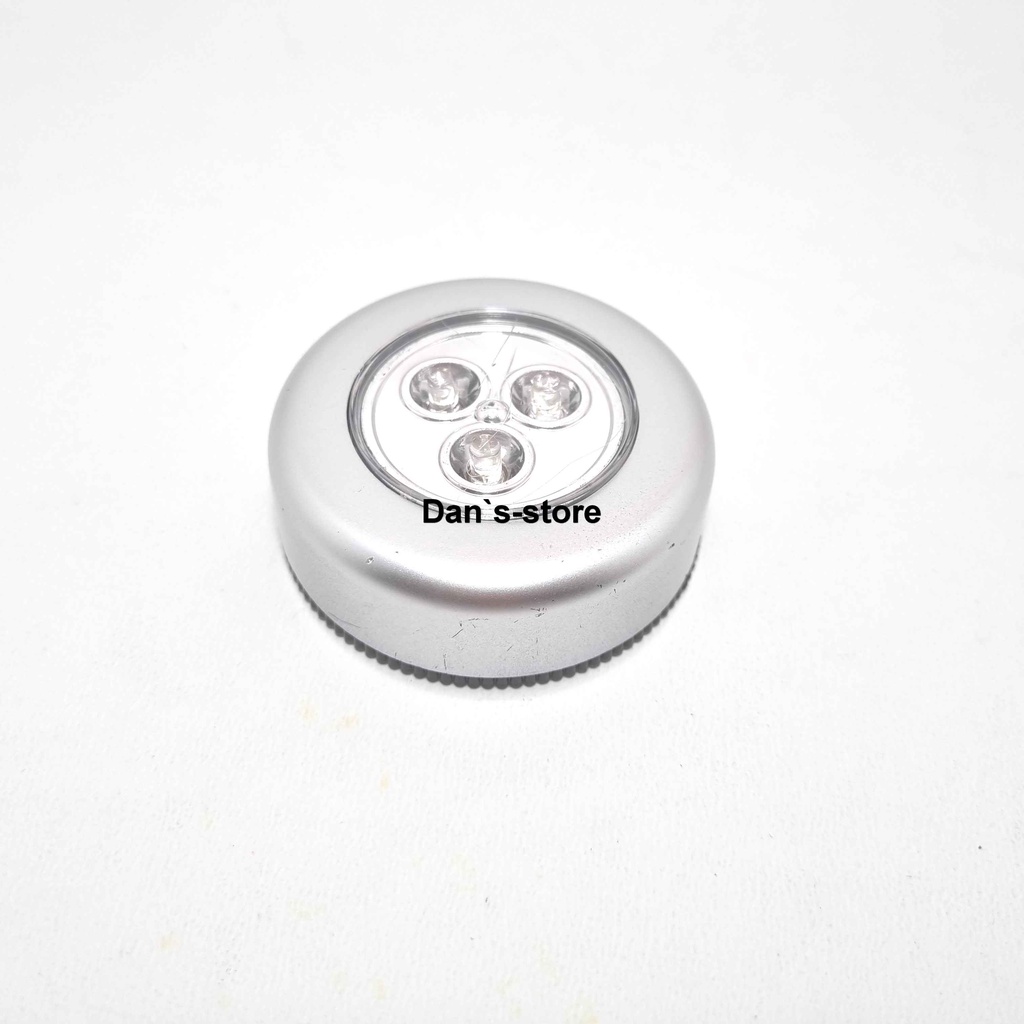 Jual Led Round Touch Light - Lampu Tempel Kecil Praktis Serbaguna Mini ...