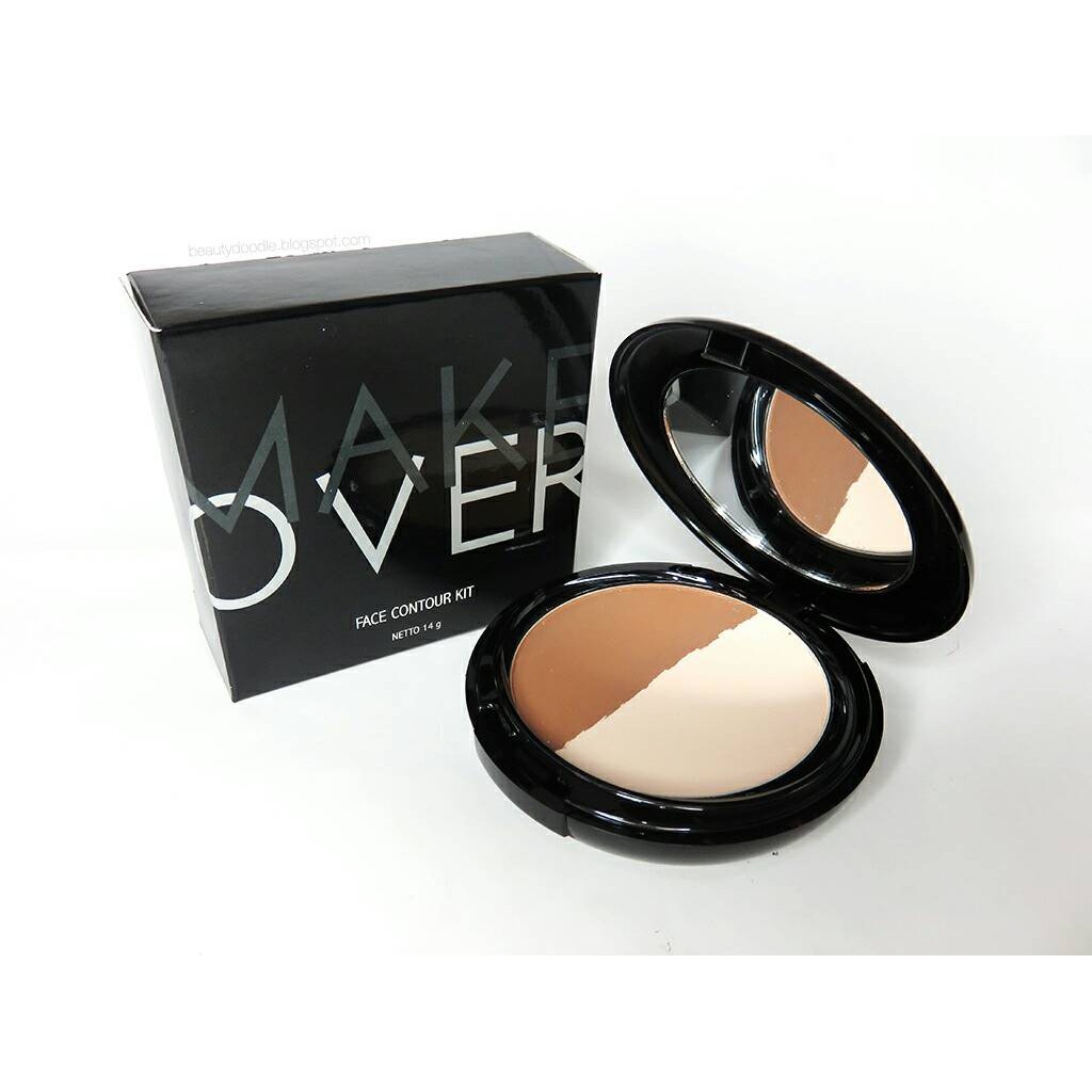 Jual Make Over Face Contour Kit 14 gr Shopee Indonesia