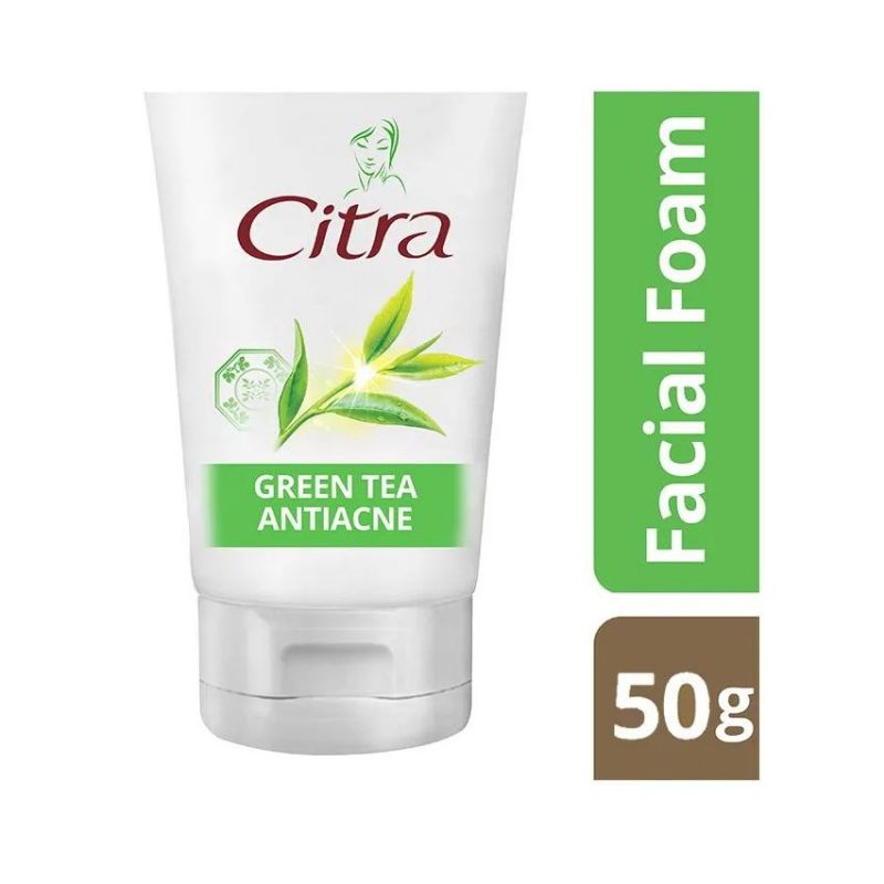 Jual Citra Green Tea Anti Acne Facial Foam 50gr | Shopee Indonesia