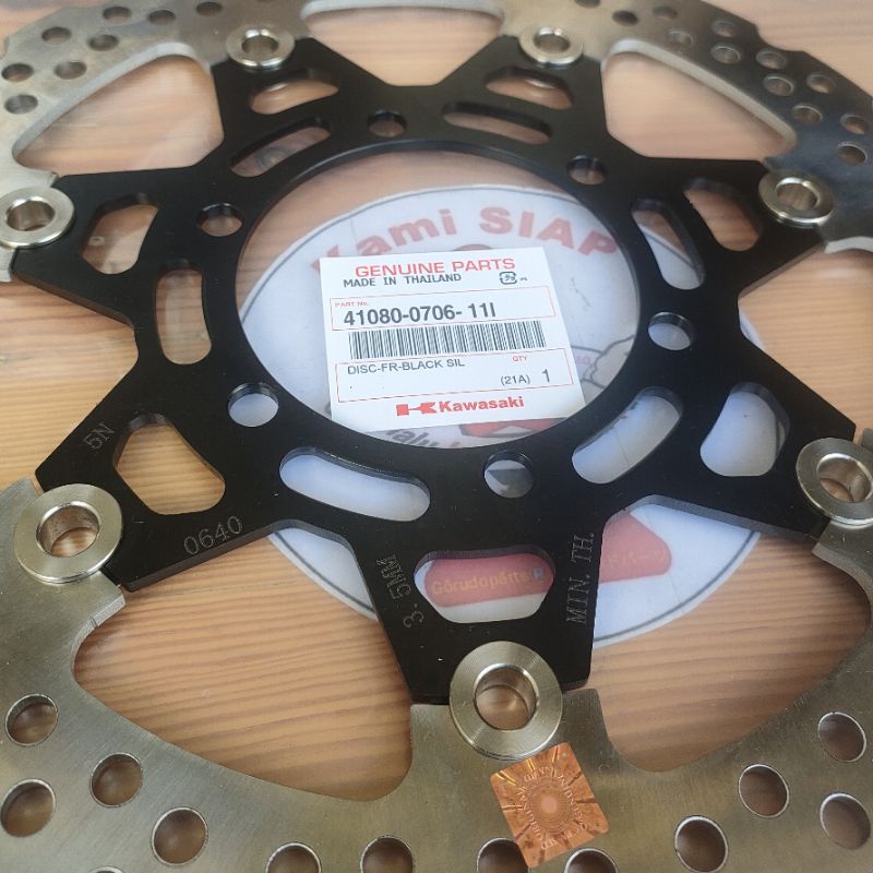 Jual 41080-0706- 11I Disc front black sil Piringan Cakram brake disc ...
