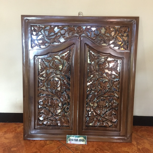 Jual Kaca Cermin krepyak/ kaca cermin jendela | Shopee Indonesia