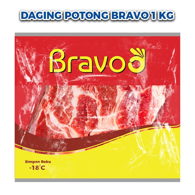 Jual Frozen Food - Bravoo Bravo Boneless Daging Sapi Potong 1 kg ...