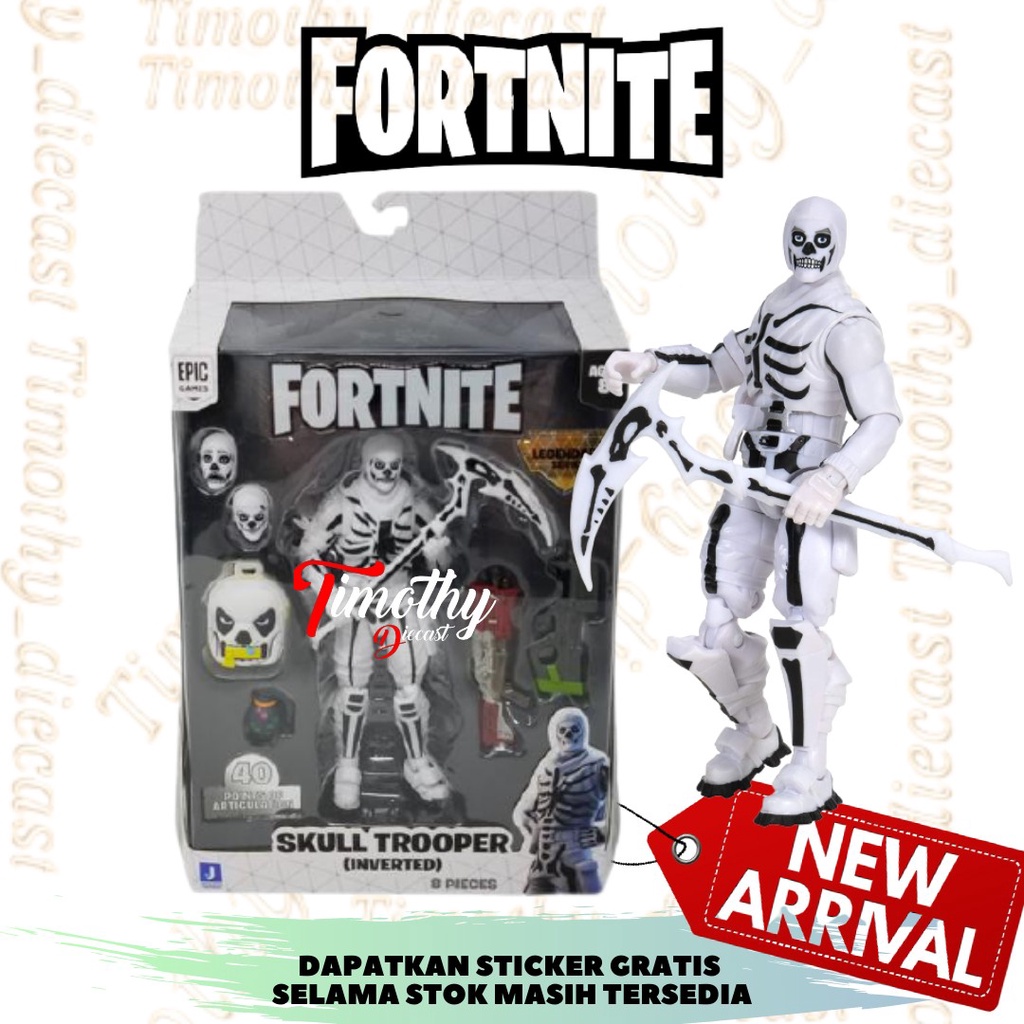 Jual FORTNITE LEGENDARY SERIES SKULL TROOPER INVERTED 8 PIECES ...