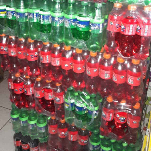 Jual TERLARIS FANTA, COCACOLA, SPRITE 390ML 1 KARTON ISI 12 BOTOL HARGA ...