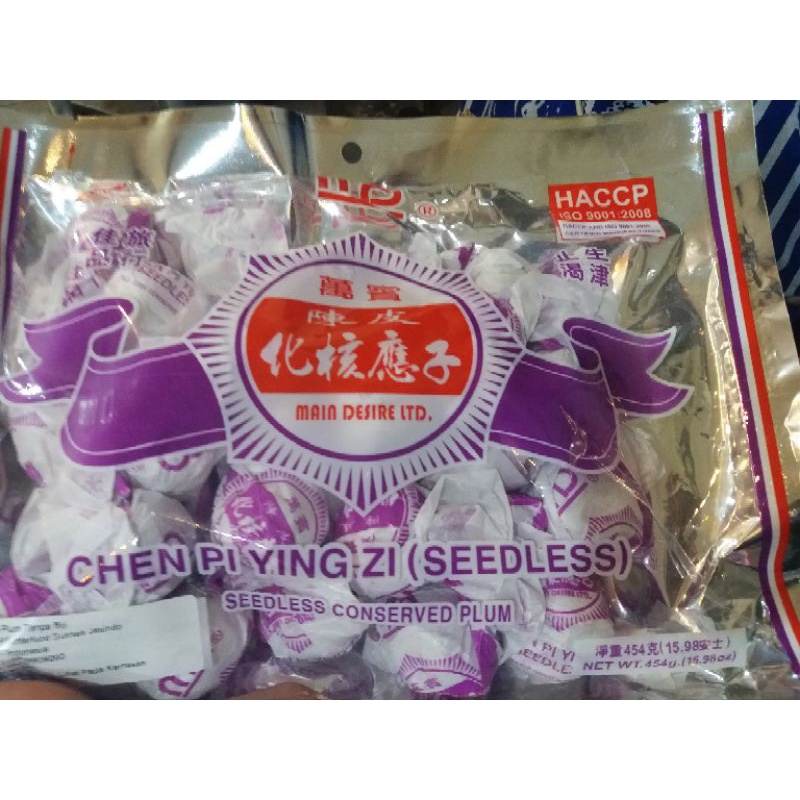 Jual manisan semboi plum tanpa biji seedless moi golden eagle kiamboi ...