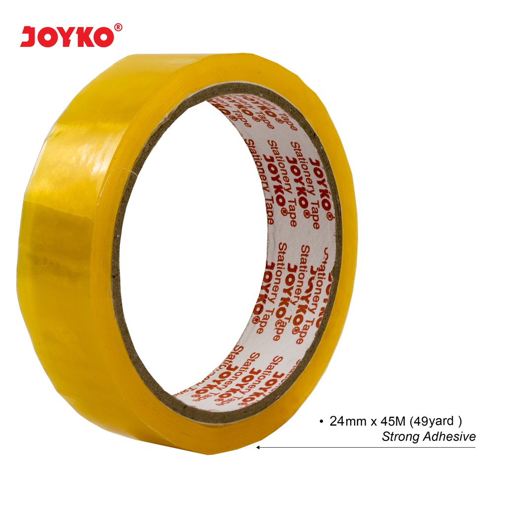 Jual Stationery Tape Pita Perekat Selotip Joyko STT-32-R6 24 mm x 45 M ...