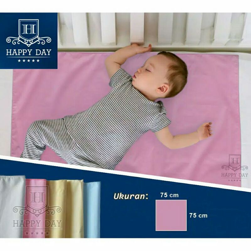 Jual perlak kain happy day waterproof, wonderpad, drypad, washable ...