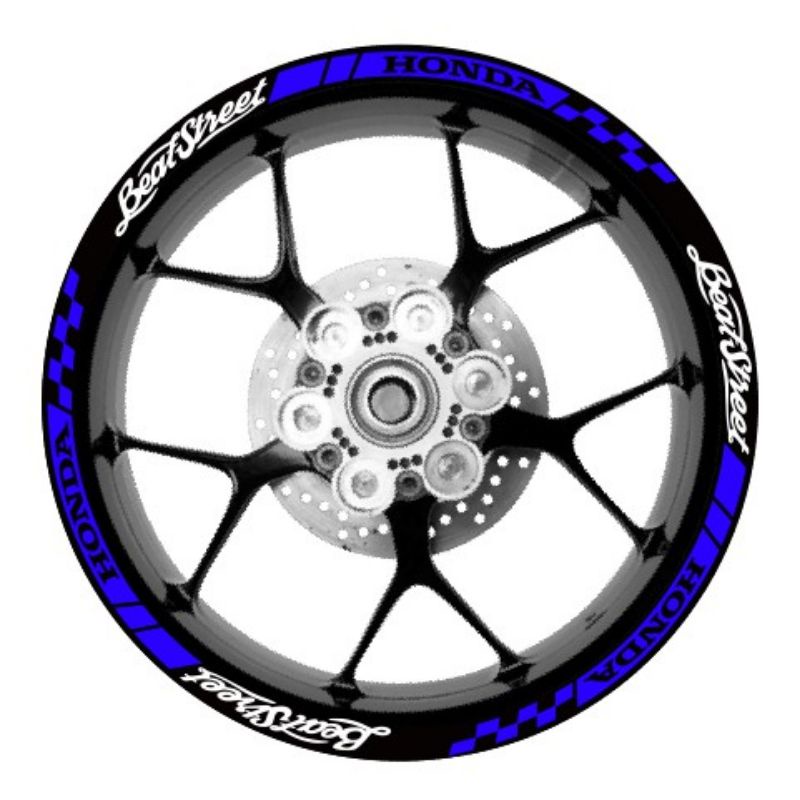 Jual STIKER VELG BEAT STREET STIKER LIST VELG BEAT STREET STIKER VELK ...