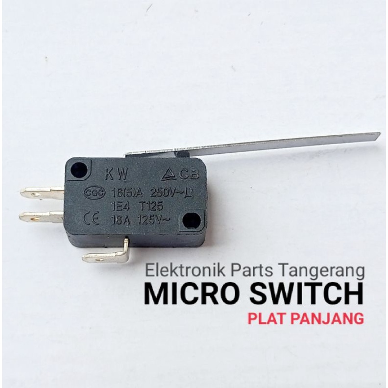 Jual MICRO SWITCH (PLAT PANJANG) MIKRO SWITCH MICRO LIMIT SWITCH LIMID SWITCH MICRO LIMIT SWITC ...
