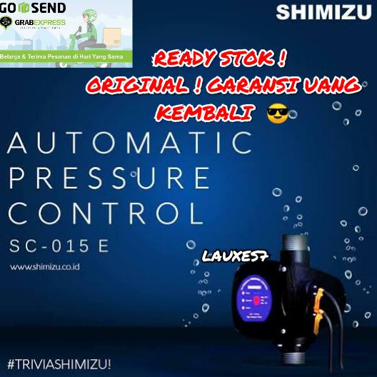 Jual ONSALE Automatic Pressure Control Shimizu SC - 015 E / Otomatis Pompa Booster | Shopee ...