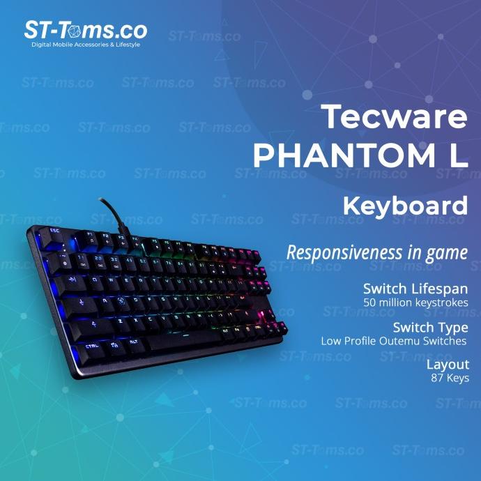 Jual Tecware PHANTOM L 87 RGB (Low Profile Otemu Switch) Gaming ...
