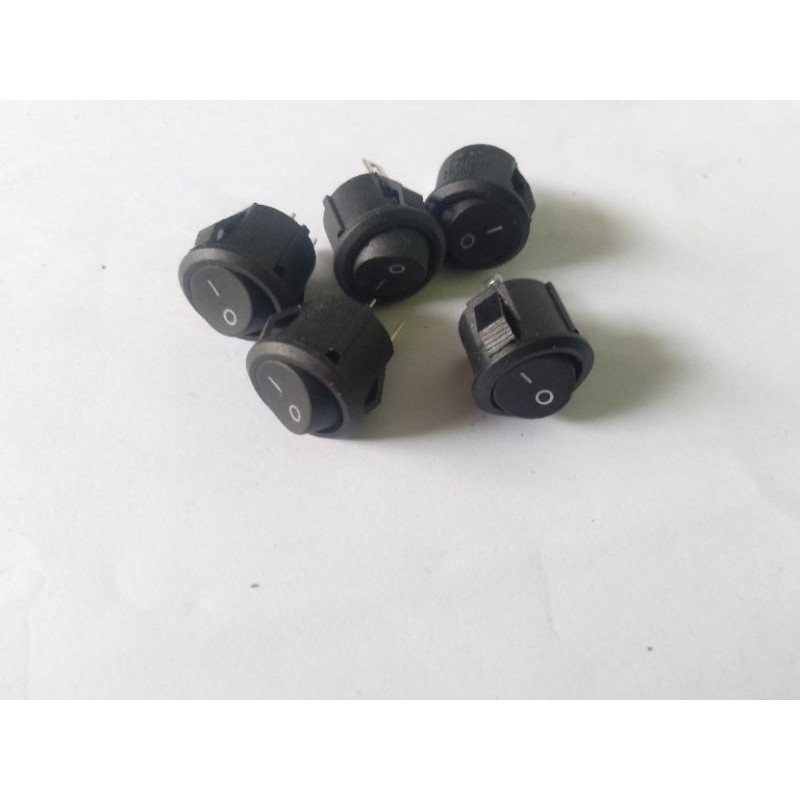 Jual Saklar kecil bulat 2 pin | Shopee Indonesia