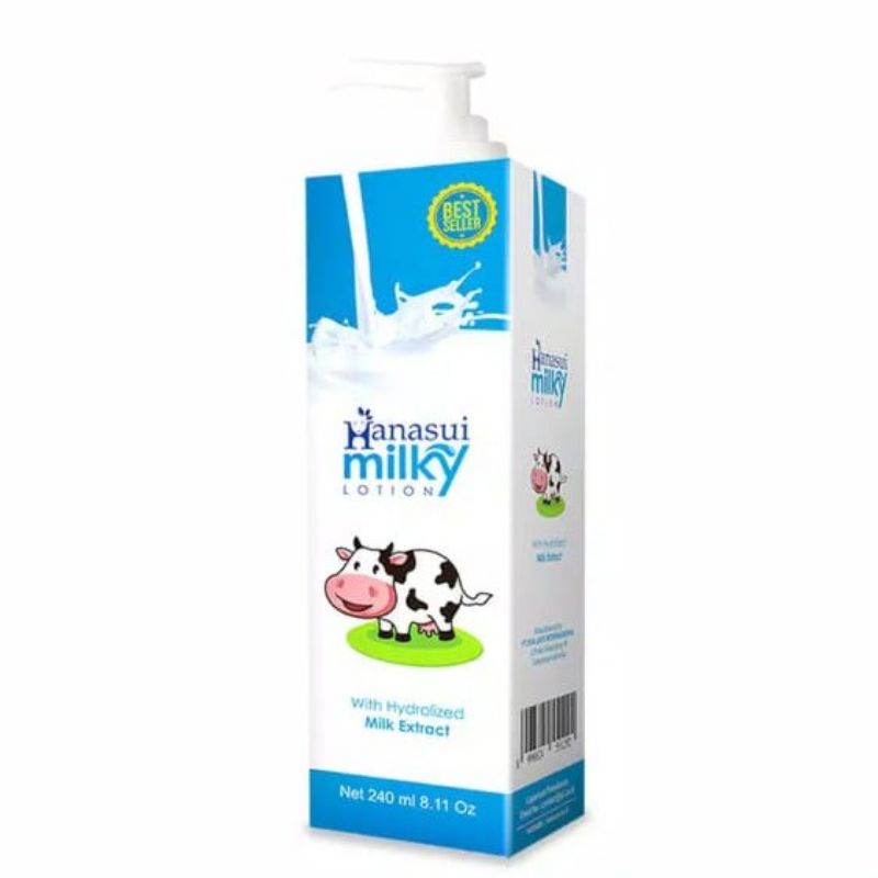 Jual HANASUI HAND BODY MILKY LOTION 240 ML | Shopee Indonesia