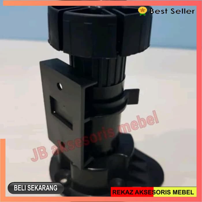 Jual KAKI KITCHEN SET 10 cm / KAKI LEMARI KITCHEN DAPUR / LEG ADJUSTER ...