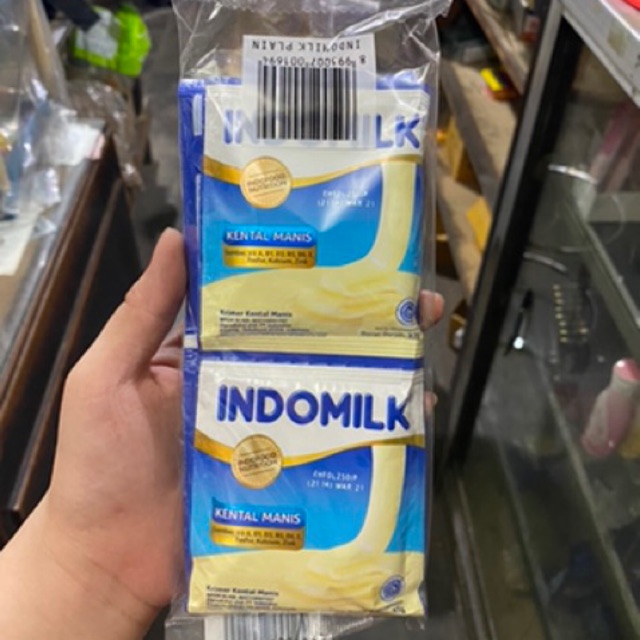 Jual PACK INDOMILK SUSU KENTAL MANIS ISI 6 SACHET | Shopee Indonesia