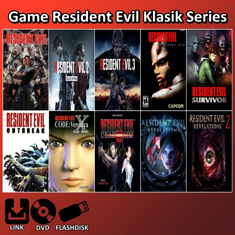 Jual Resident Evil Klasik Series Full DLC Game untuk PC Laptop | Shopee Indonesia
