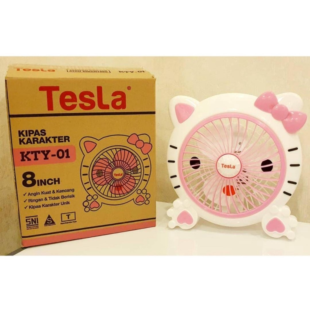 Jual Kipas Angin Tesla Hello Kitty | Shopee Indonesia