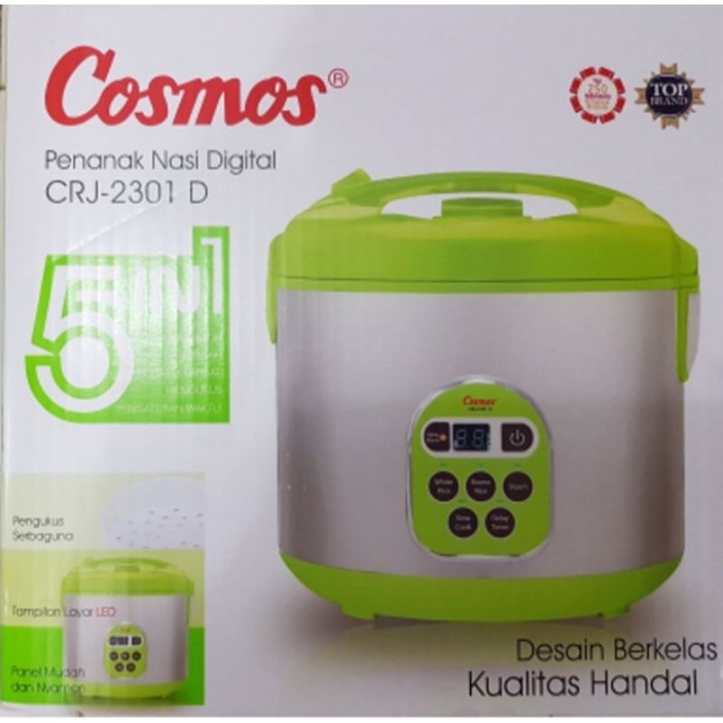 Jual Magic Com 2 Liter Cosmos CRJ2301D 5in1 Digital | Shopee Indonesia