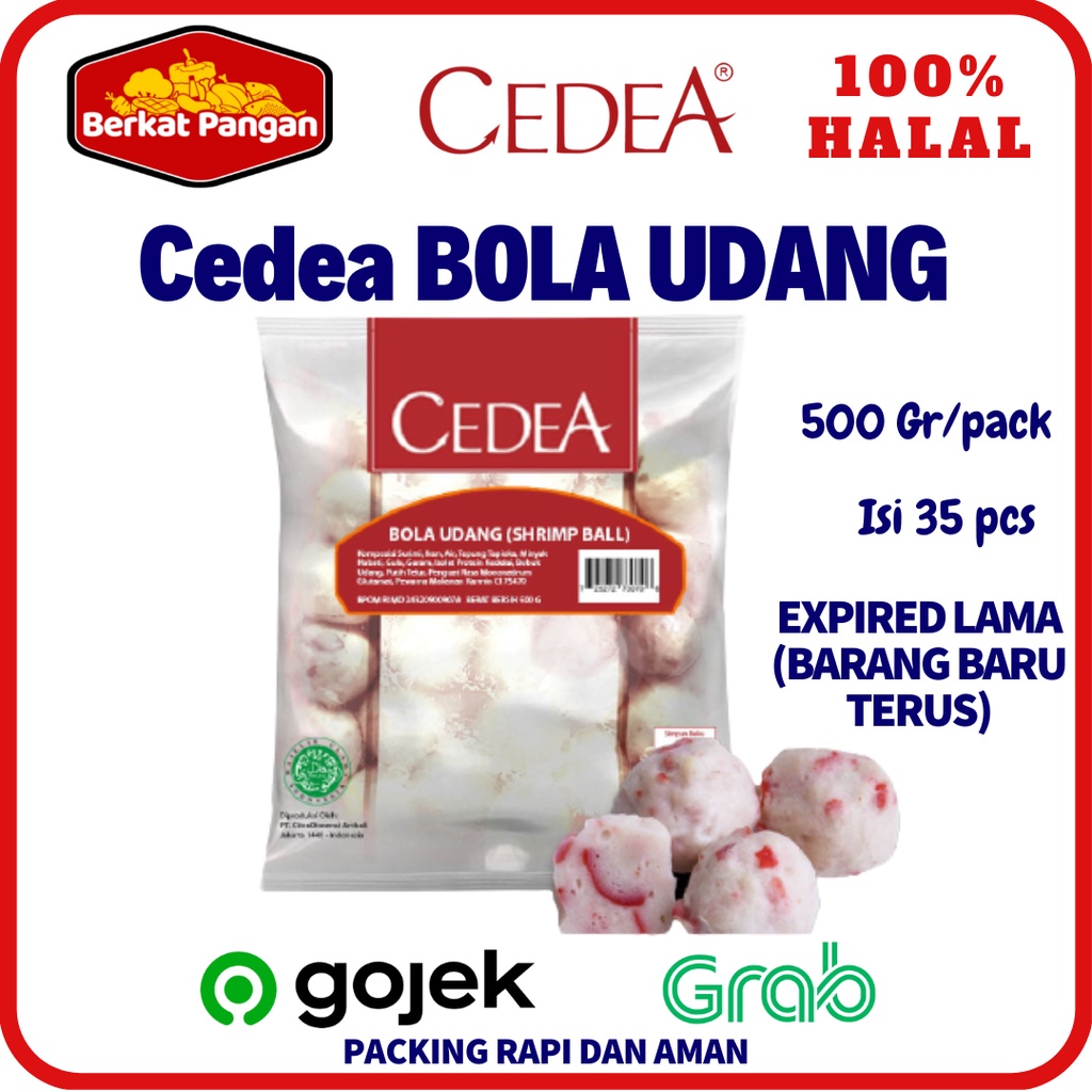 Jual CEDEA Bola Udang / Bakso Udang / Shrimp Ball [500g] | Shopee Indonesia