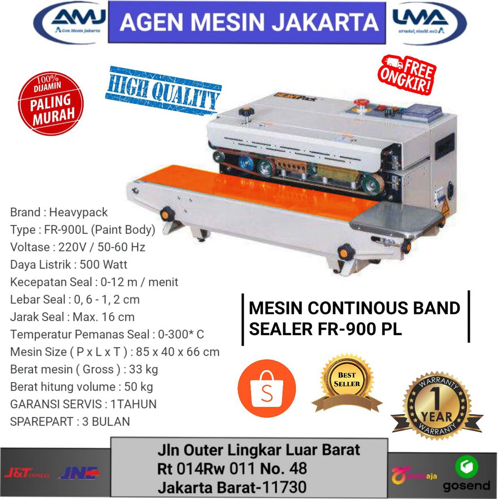 Jual MESIN SEAMING SPANDUK CONTINUOUS SEALER BANNER FR-900PL | Shopee ...