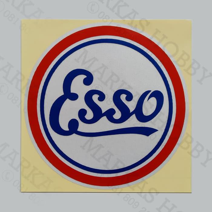 Jual Stiker / Sticker Esso Circle | Shopee Indonesia