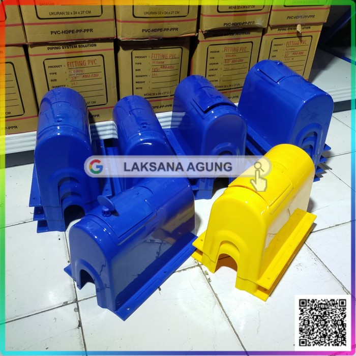 Jual [Best] Tutup Box Meteran Air / Box Water Meter Pdam / Warna Biru ...