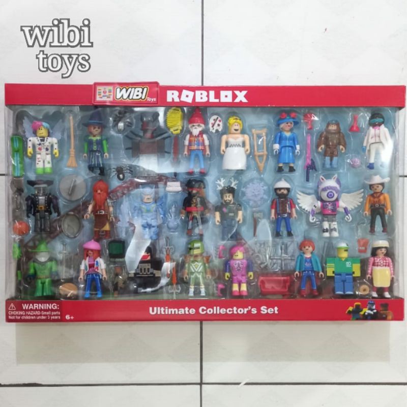 Jual Mainan Roblox Ultimare Collectir Set 24 Minifigure Brick 88381 ...