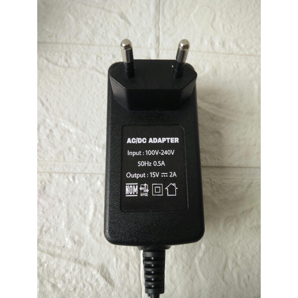 Jual ADAPTER BUAT dat 15V 2A (NOM) | Shopee Indonesia