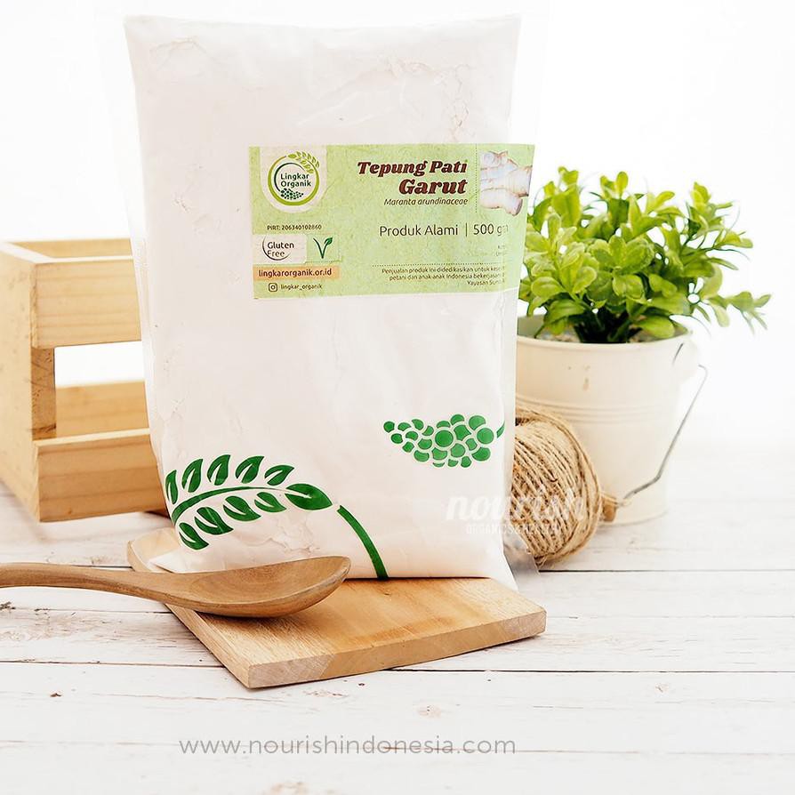 Jual SALE!! (zyd-1272) Lingkar Organik, Tepung Pati Garut Organik ...