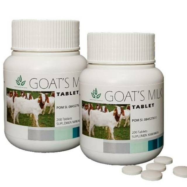 Jual Susu Kambing Tablet Goat's Milk 200 tablet | Shopee Indonesia