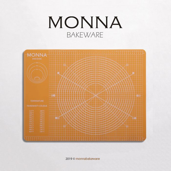 Jual Pastry Mat Silicon Monna Bakeware Alas Adonan Silikon Tebal Monna ...