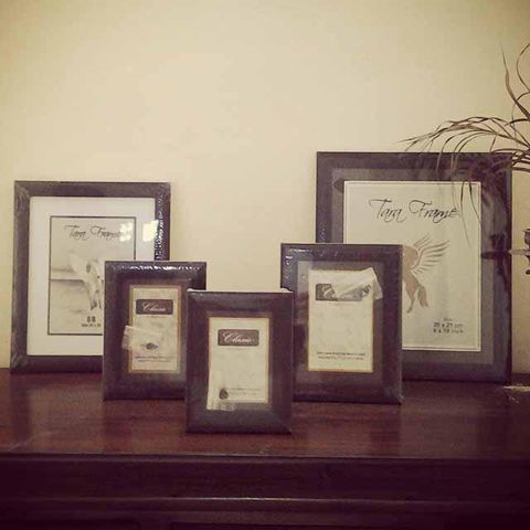 Jual Frame foto warna hitam paket 5 ukuran | Shopee Indonesia