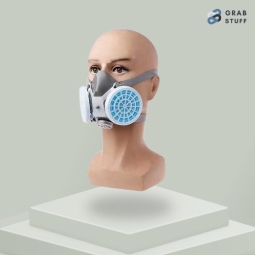 Jual Masker Gas Respirator Anti-Dust Industrial Mask / Gas Mask Filter ...