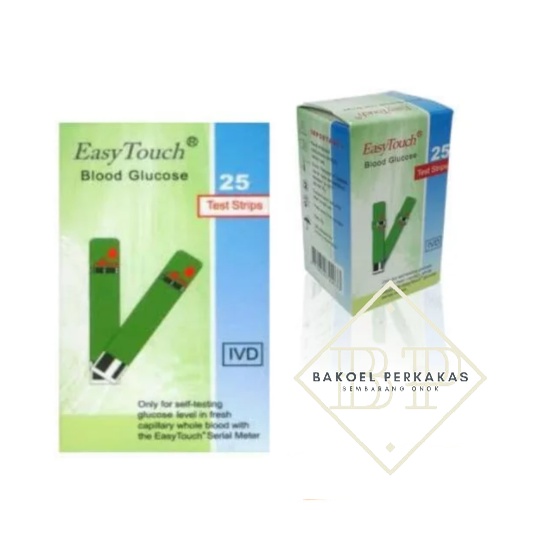 Jual Refill Isi Ulang Strip Tes Gula Darah Easy Touch Isi 25 Stik Alat ...