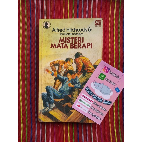 Jual Trio Detektif 7: Misteri Mata Berapi - Alfred Hitchcock | Shopee ...