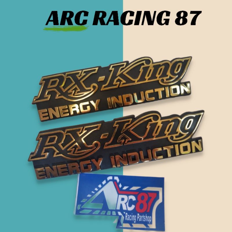 Jual EMBLEM RX KING ( GOLD ) | Shopee Indonesia