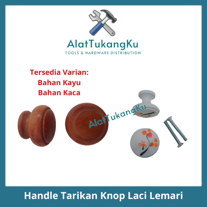 Jual Handle Tarikan laci Knob bulat Knop Laci Lemari Kecil kayu Kaca ...